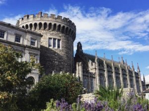 Visiting Dublin Castle in Dublin, Ireland