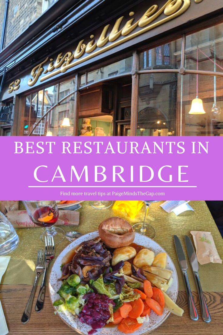 Where to Eat in Cambridge, England