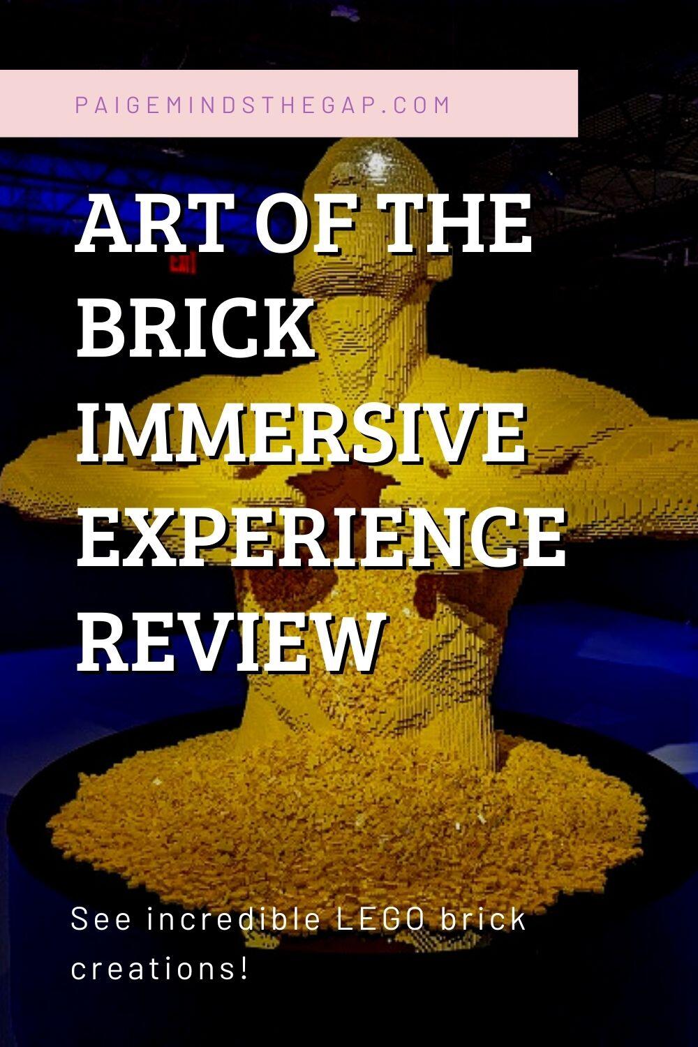 Art of the Brick Immersive Experience Review