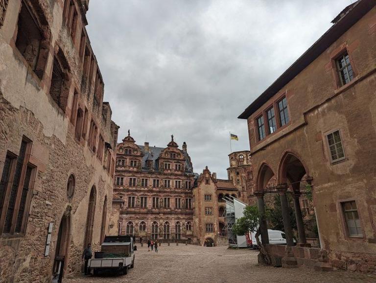 Visiting Heidelberg Castle in Heidelberg, Germany