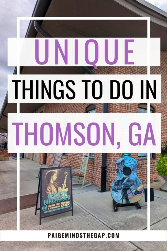 12 Unique Things to Do in Thomson, Georgia